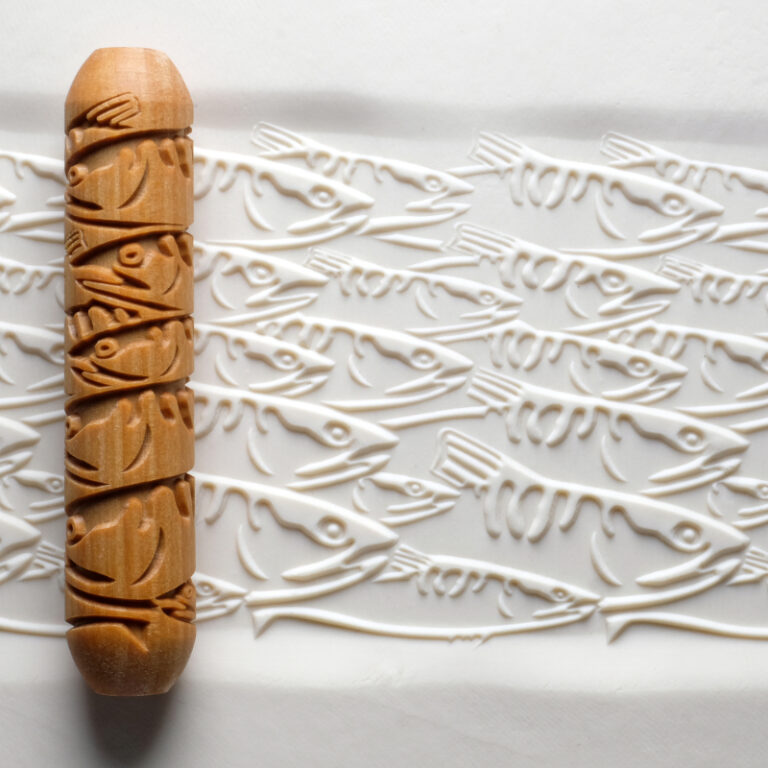School of Fish Mini Rolling Pin BHR-170 | Fun Food Tools 4.7 inch ...