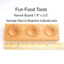 Sunshine Ravioli Board Rav-001 | Fun Food Tools 7.8 inch Wood Ravioli Board